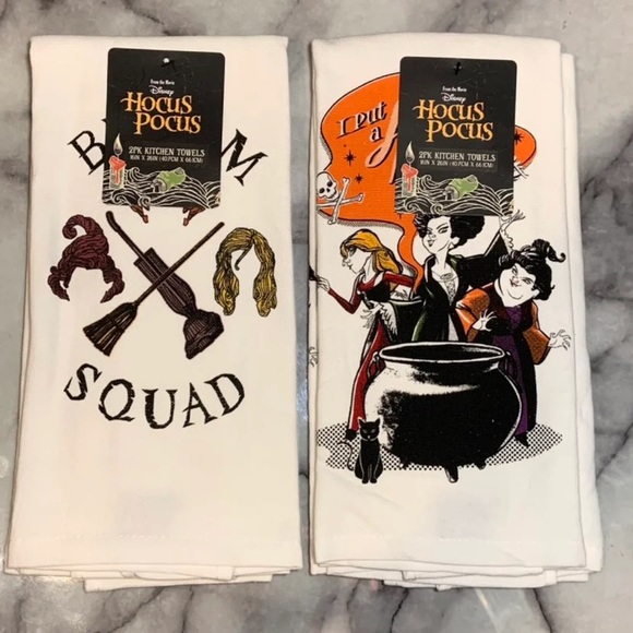 Disney | Kitchen | Two 2packs Of Disneys Hocus Pocus Themed Kitchen ...